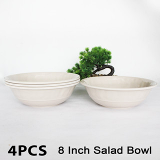 4pcs set Ash Gray Plain Melamine Plates, Bowl, Cup Dinnerware ...