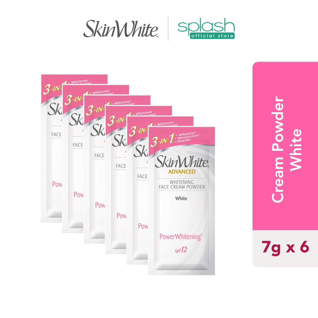 SkinWhite Advanced Power Whitening Face Cream Powder White 7g Set of 6 ...