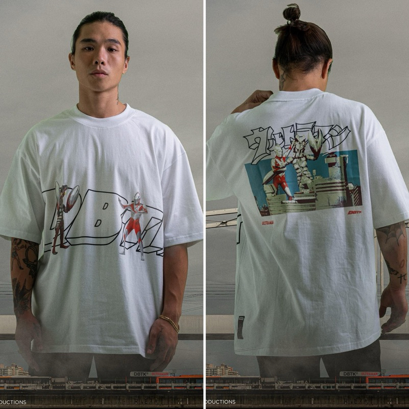 DBTK x Ultraman “ UM BATTLE “ Oversized Fit | GV Closet : On-hand ...