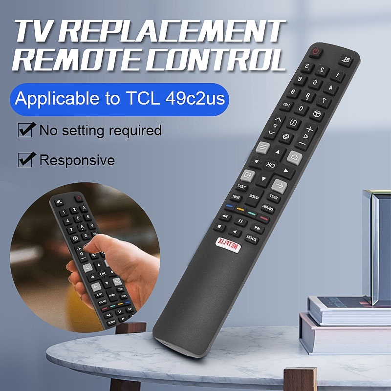 TV Remote Control for TCL ARC802N YUI1 49C2US 55C2US 65C2US 75C2US ...