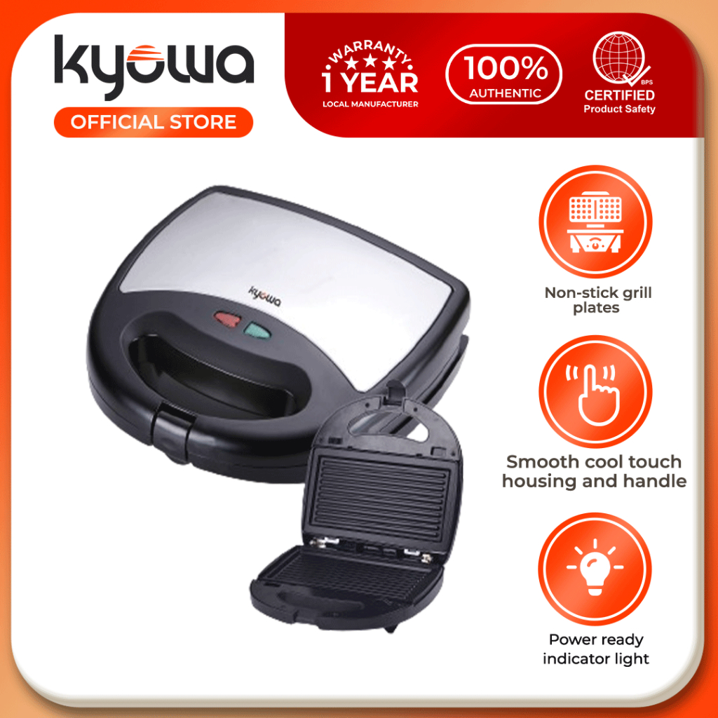 Kyowa Griller Toaster (Black) KW-2626 | Shopee Philippines