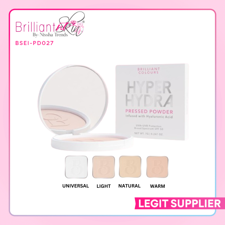 Hyper Hydra Pressed Powder Brilliant Colours | Shopee Philippines