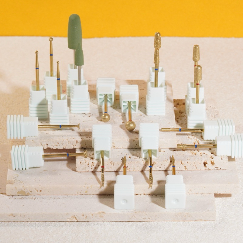 Colure Nail System High End Gold Diamond Nail Bits | Shopee Philippines