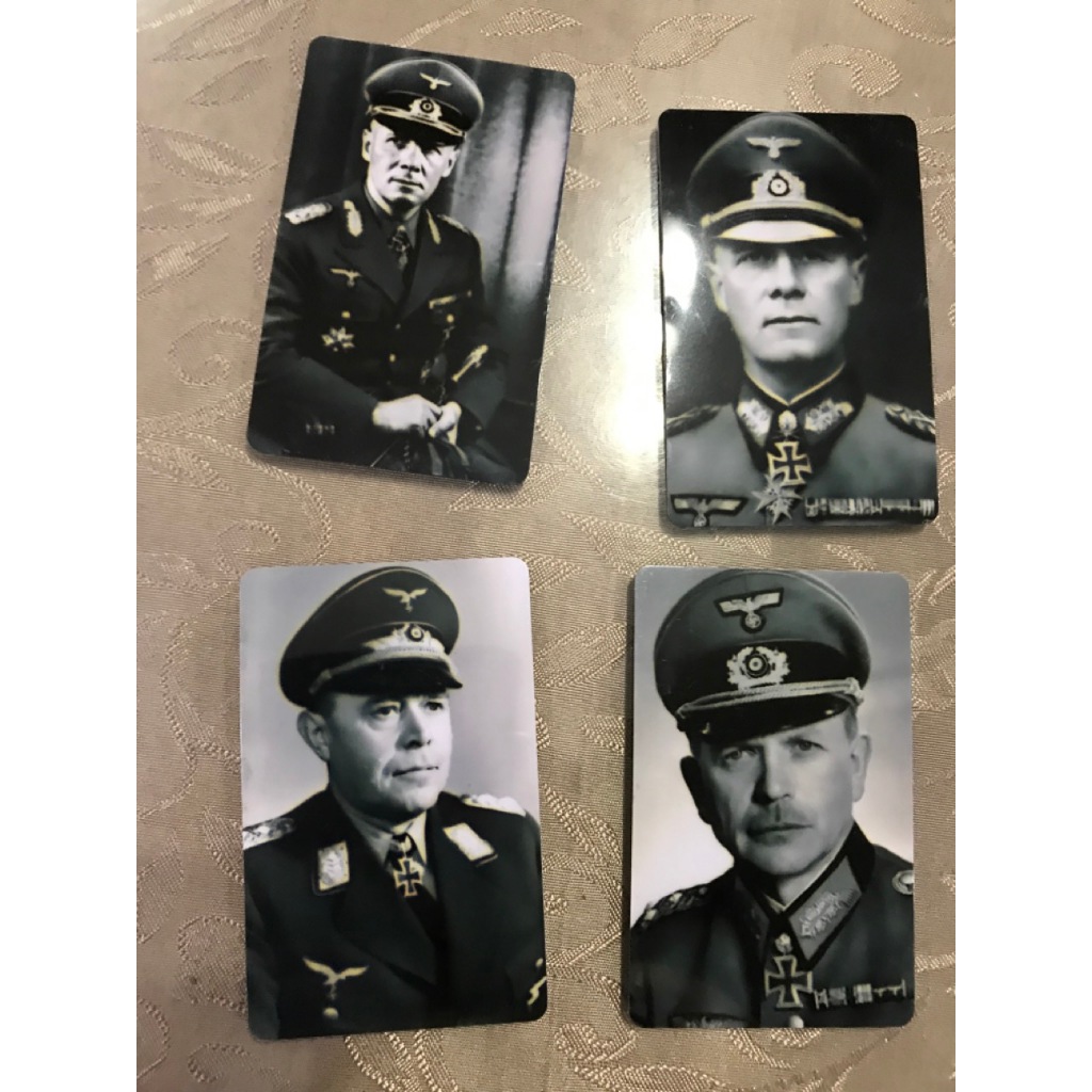 German WW2 Wehrmacht Generals Photos (set of 4 photos) | Shopee Philippines