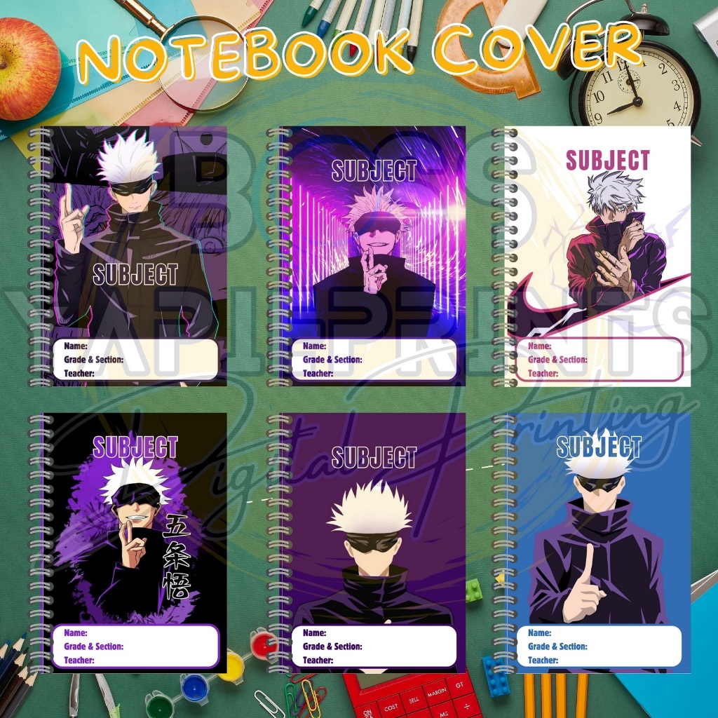 JUJUTSU KAIZEN SENSEI TRENDING DESIGNED PERSONALIZED NOTEBOOK COVER ...