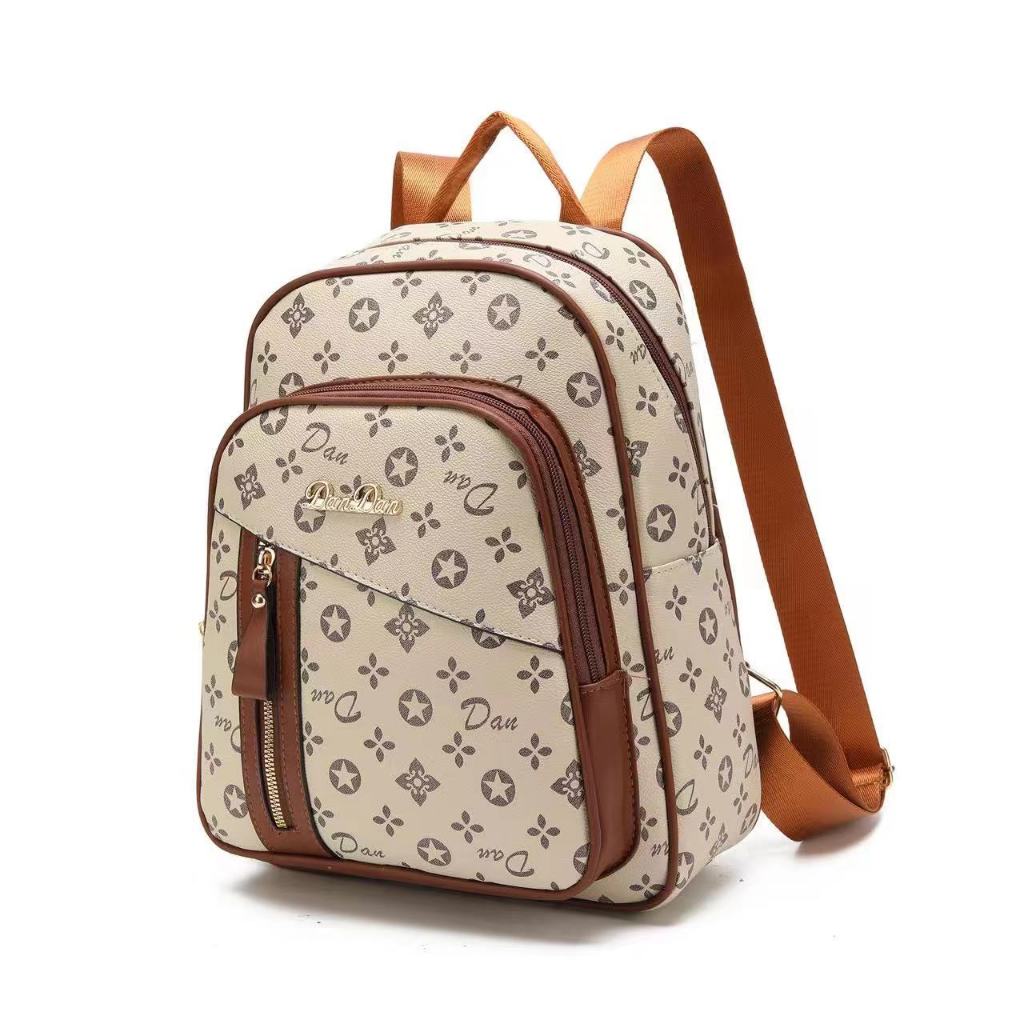 LADY M B1102# KOREAN MONOGRAM BACKPACK | Shopee Philippines