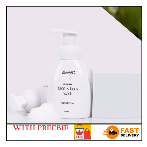 BUY 1 TAKE 1 ZEEVO FACE & BODY WASH FOAM CLEANSER | Shopee Philippines