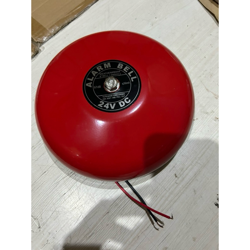Conventional Fire Alarm Bell 8in 24V | Shopee Philippines