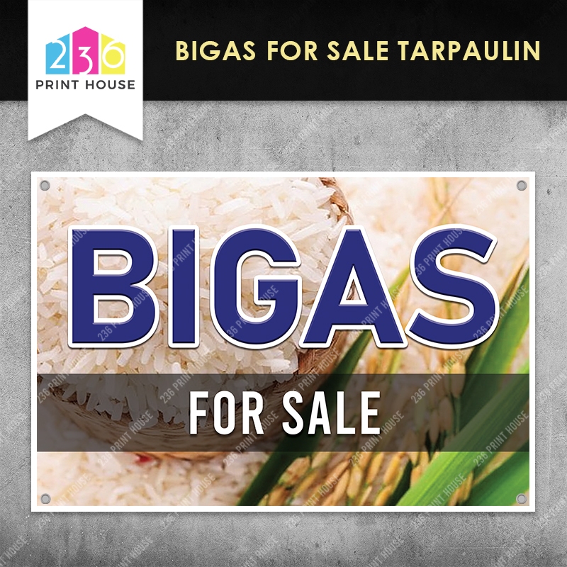 BIGAS FOR SALE Tarpaulin Banner • Bigas For Sale Tarpaulin • FREE ...