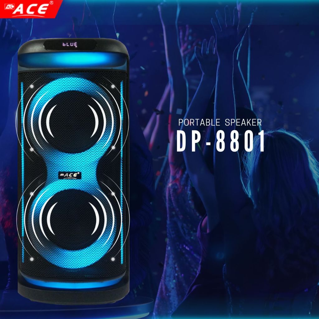 ACE DP-8801 Potable Speaker System | Shopee Philippines