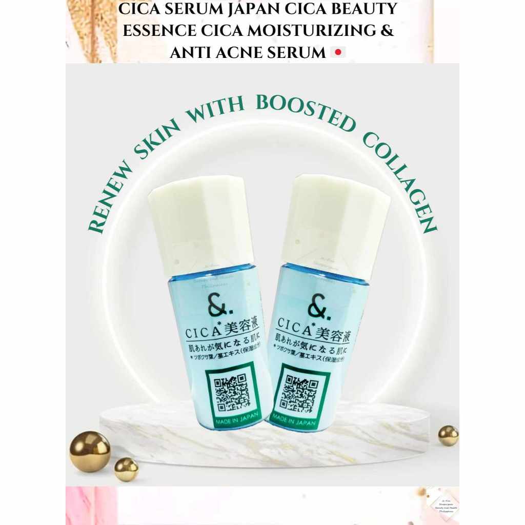 CICA SERUM JAPAN CICA BEAUTY ESSENCE CICA MOISTURIZING & ANTI-ACNE ...
