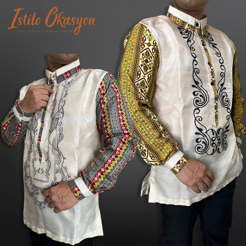 BARONG ETHNIC ARMS - Modern Barong Ethnic Arms for Men | Shopee Philippines