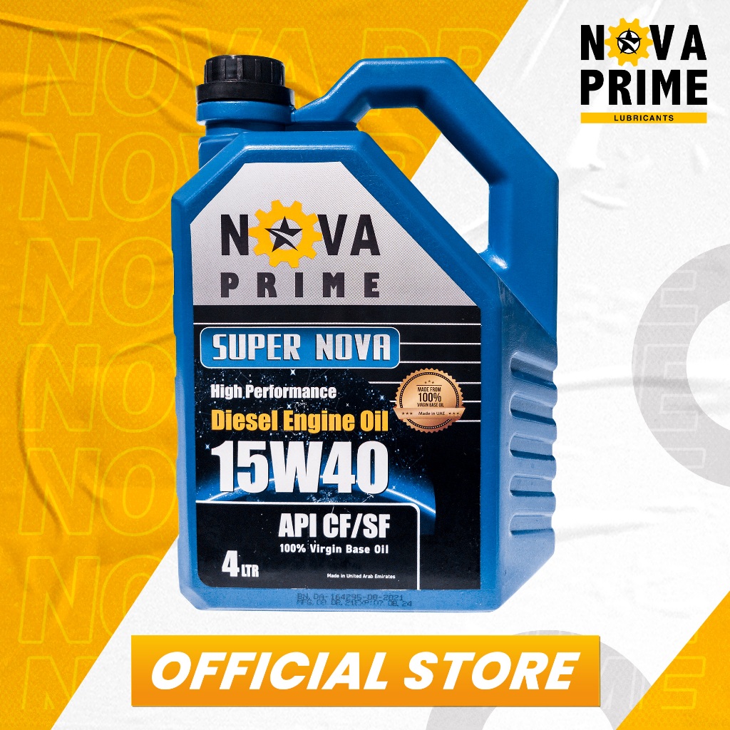 Nova Prime Super Nova CF/SF Engine Oil 1GL | Shopee Philippines