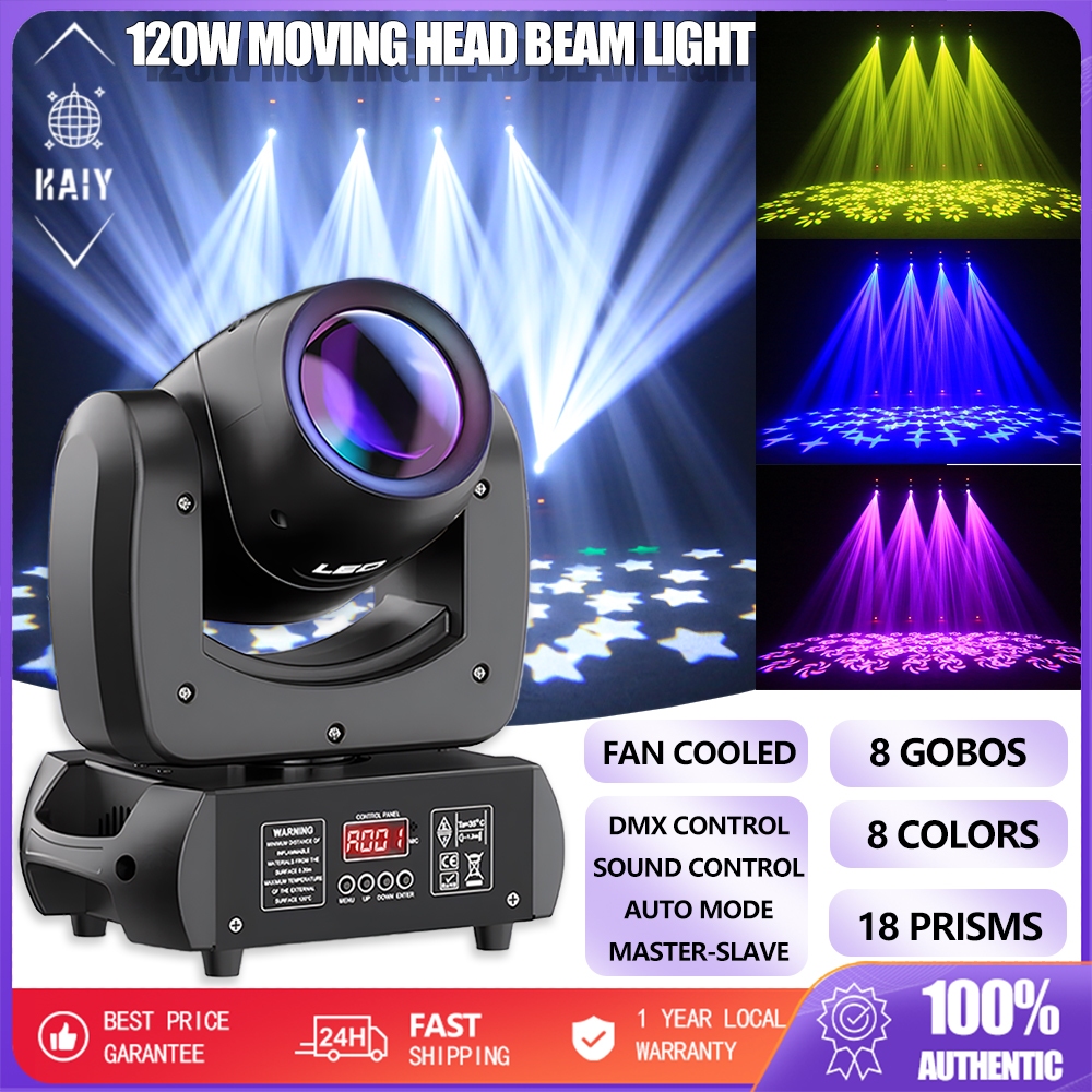 New 120W Moving Head Light RGB Moving Beam Light With Rainbow Effect ...
