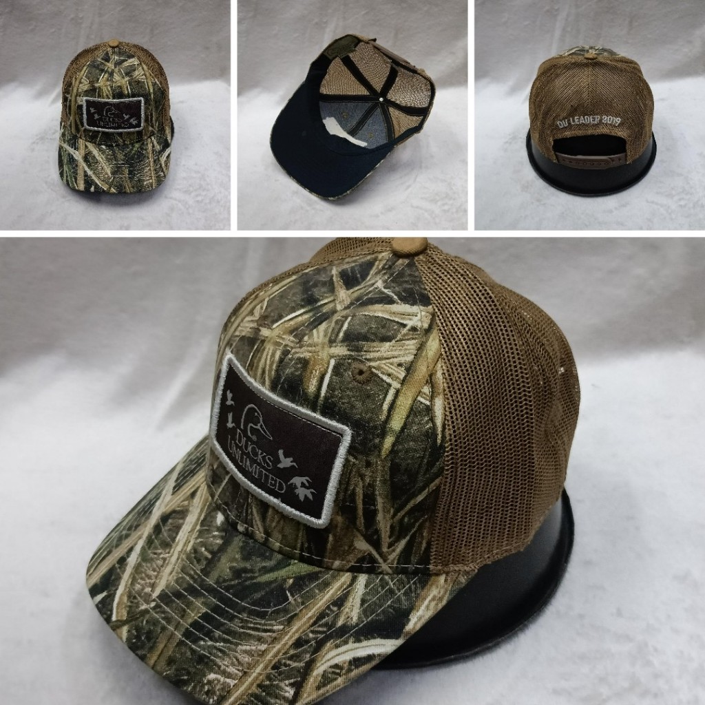 Camouflage Snapback Trucker Hat One Size Fits Most Duck Design Baseball ...