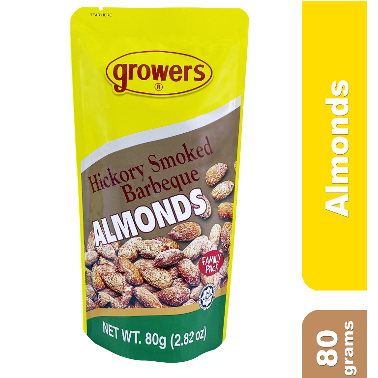 GROWERS Hickory Smoked BBQ Almonds | Shopee Philippines