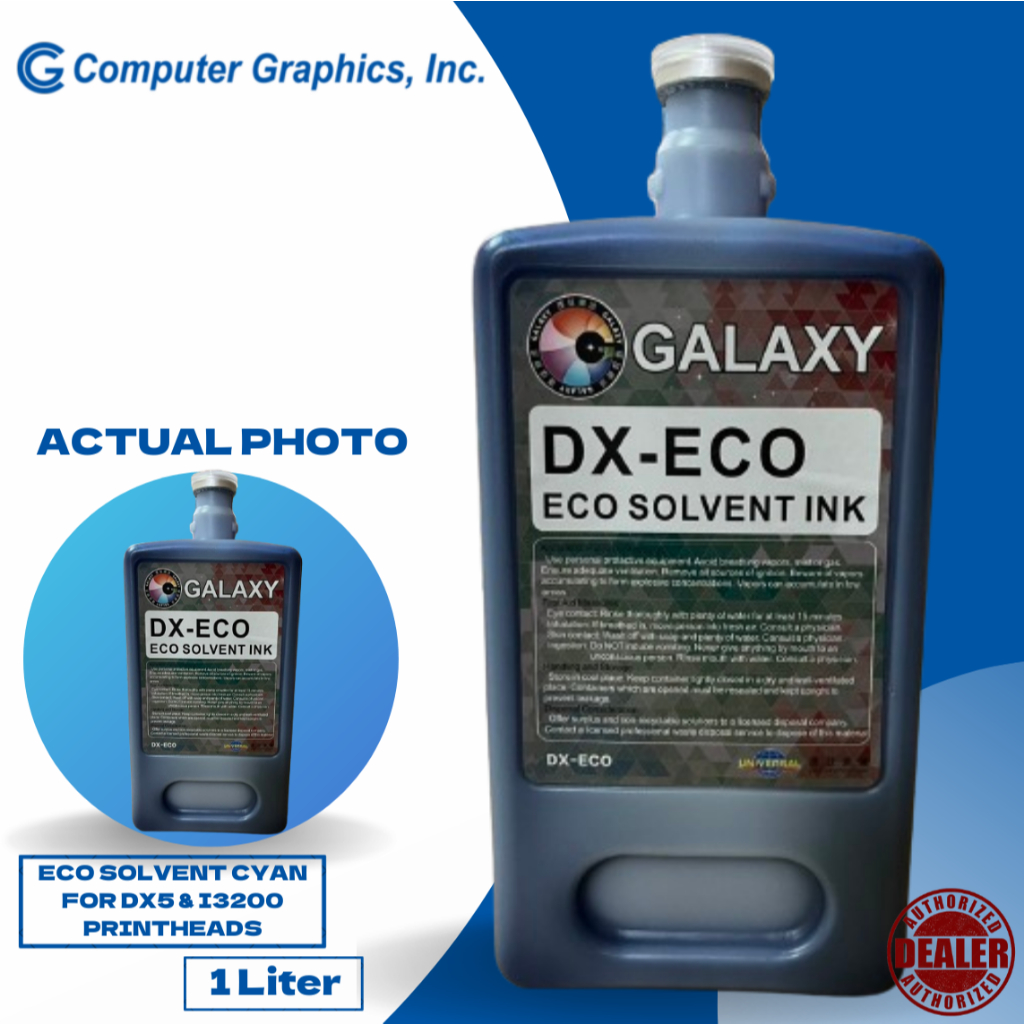 Eco Solvent Nature 360 Cyan 1 Liter FOR DX4/DX5/DX7 Printheads | Shopee ...