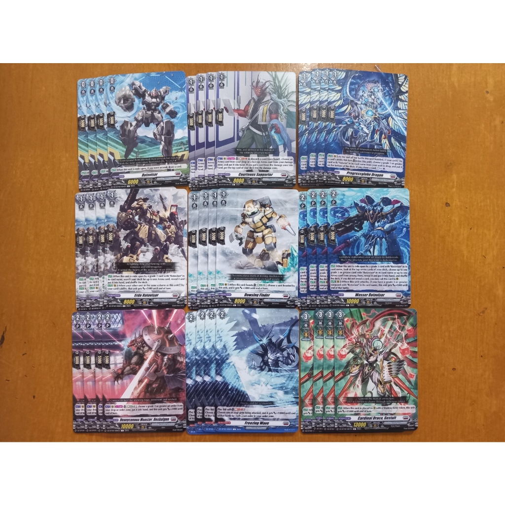 CFV Brandt Gate Commons Playset DZ-BT02 Illusionless Strife Cardfight Vanguard English | Shopee ...