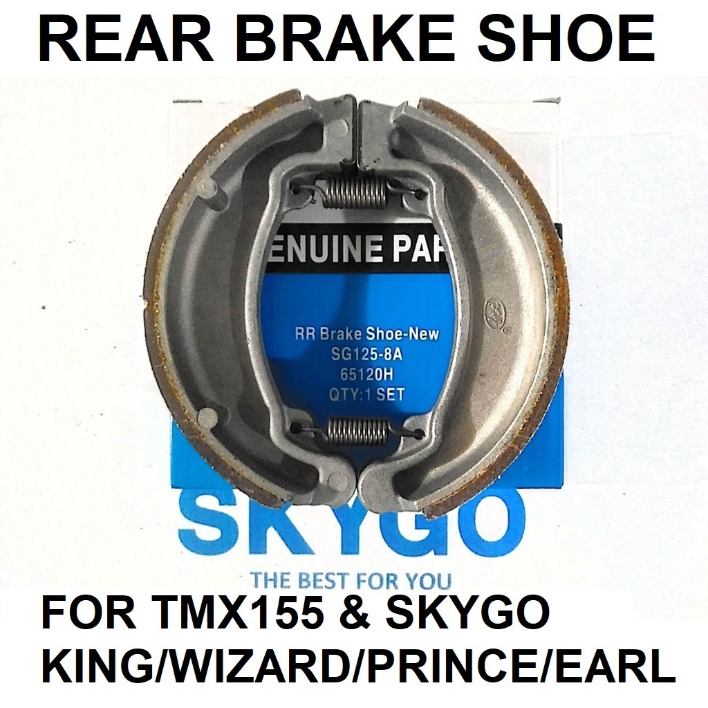 SKYGO REAR BRAKE SHOE/BRAKE PAD FOR TMX155/EURO DAAN HARI/SKYGO BOSS ...
