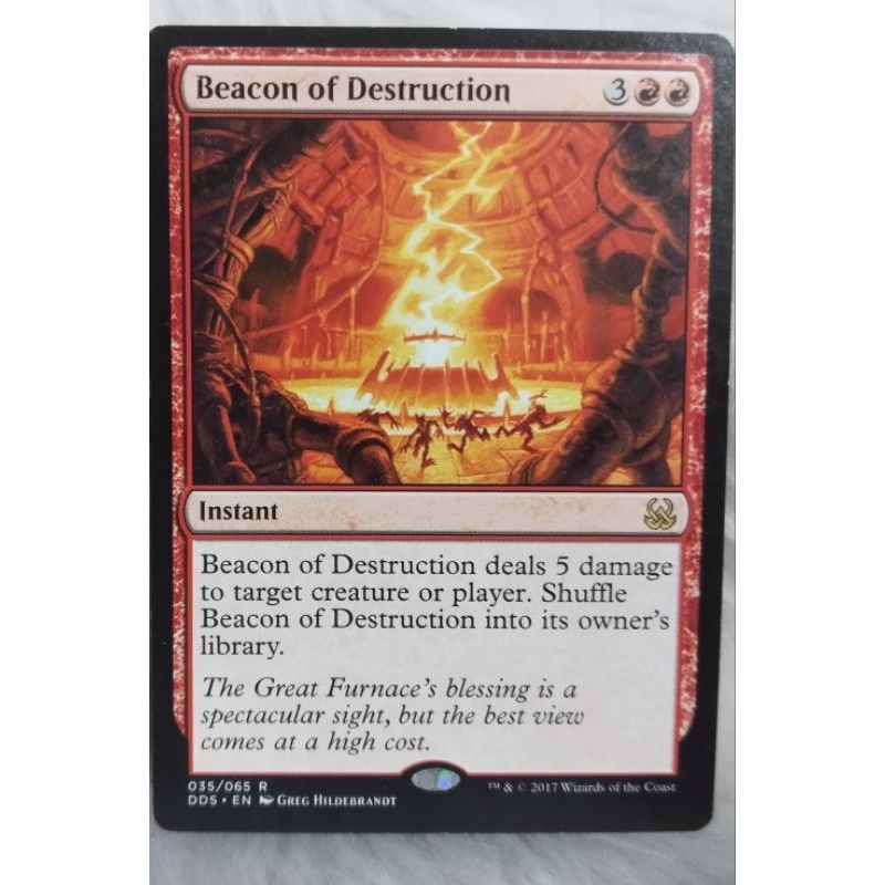 Beacon of Destruction - Duel Decks: Mind vs. Might | Shopee Philippines