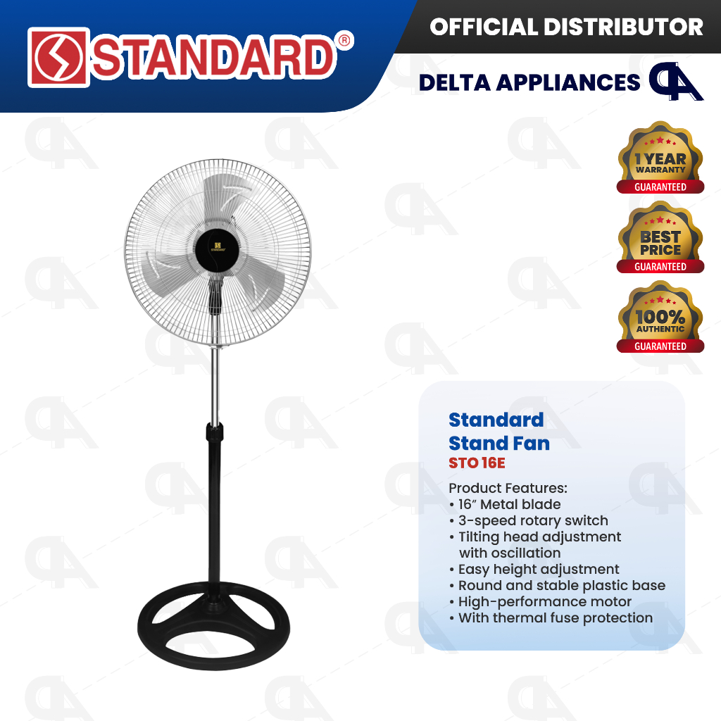 Standard Stand Fan Original Standard Industrial Fan metal Blade STO 16 STO 18E 16 Inches 18 ...