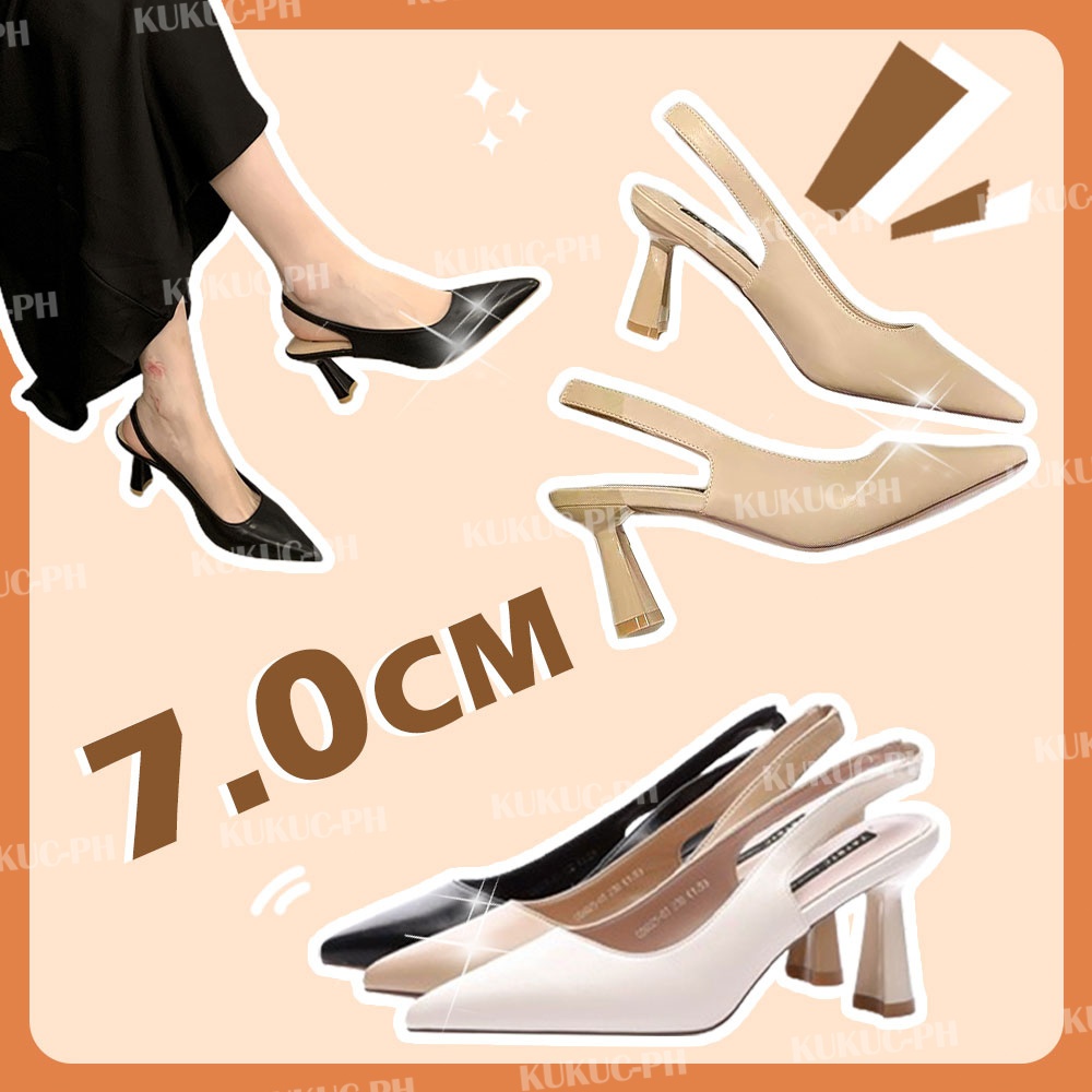 Korean High Heels Sandals Cone High Heels Work Temperament Wedding ...