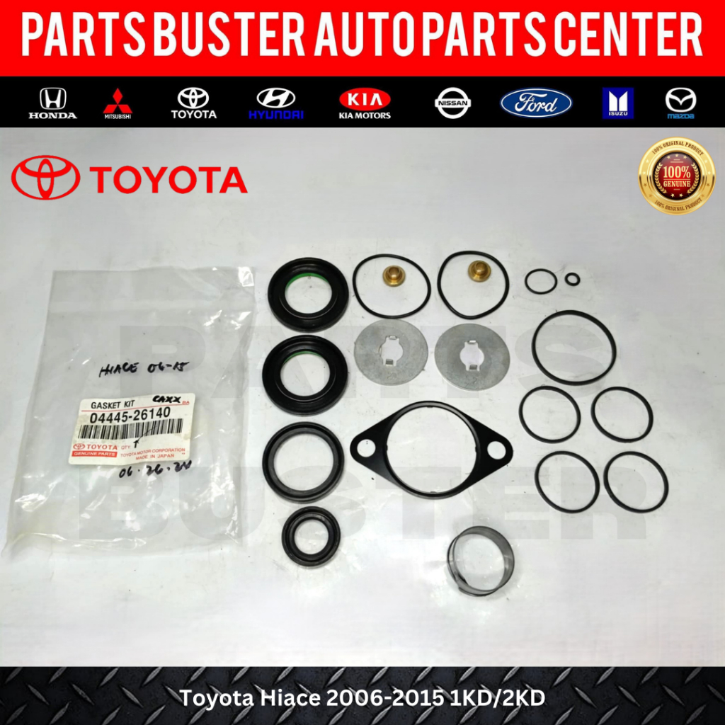 Power Steering Rack and Pinion Repair Kit for Toyota Hiace 2006-2015 ...