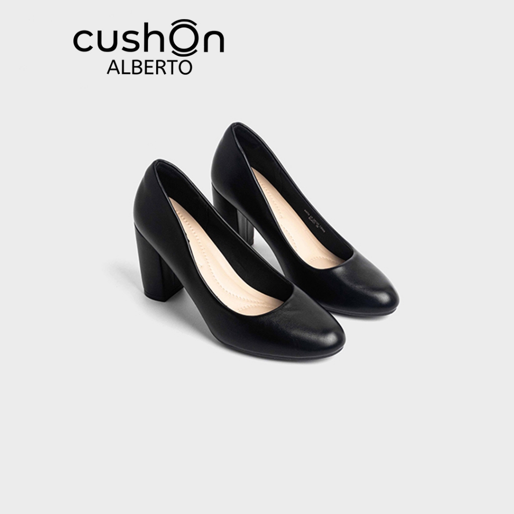 ALBERTO Cushon Women's Heidi Pumps | Shopee Philippines