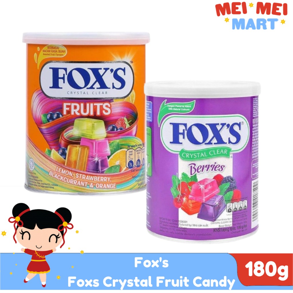 Fox's Foxs Crystal Fruit Candy 180g | Shopee Philippines