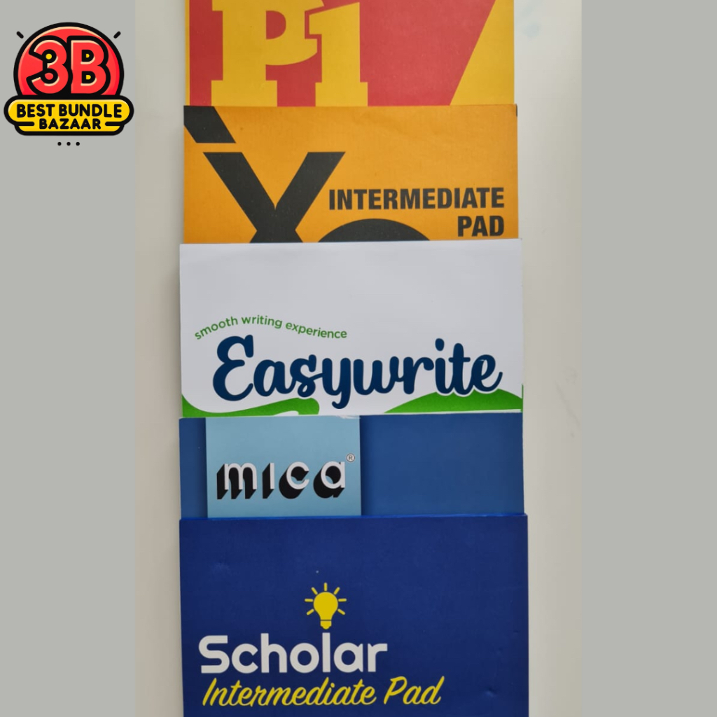 Intermediate Pad Paper Value Pack (5pcs) — Scholar | P1 | XO ...