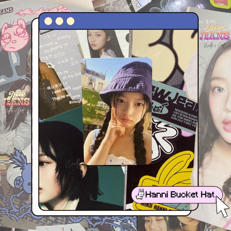Hanni Bucket Hat from NewJeans 1st EP Weverse Album Official Photocards ...