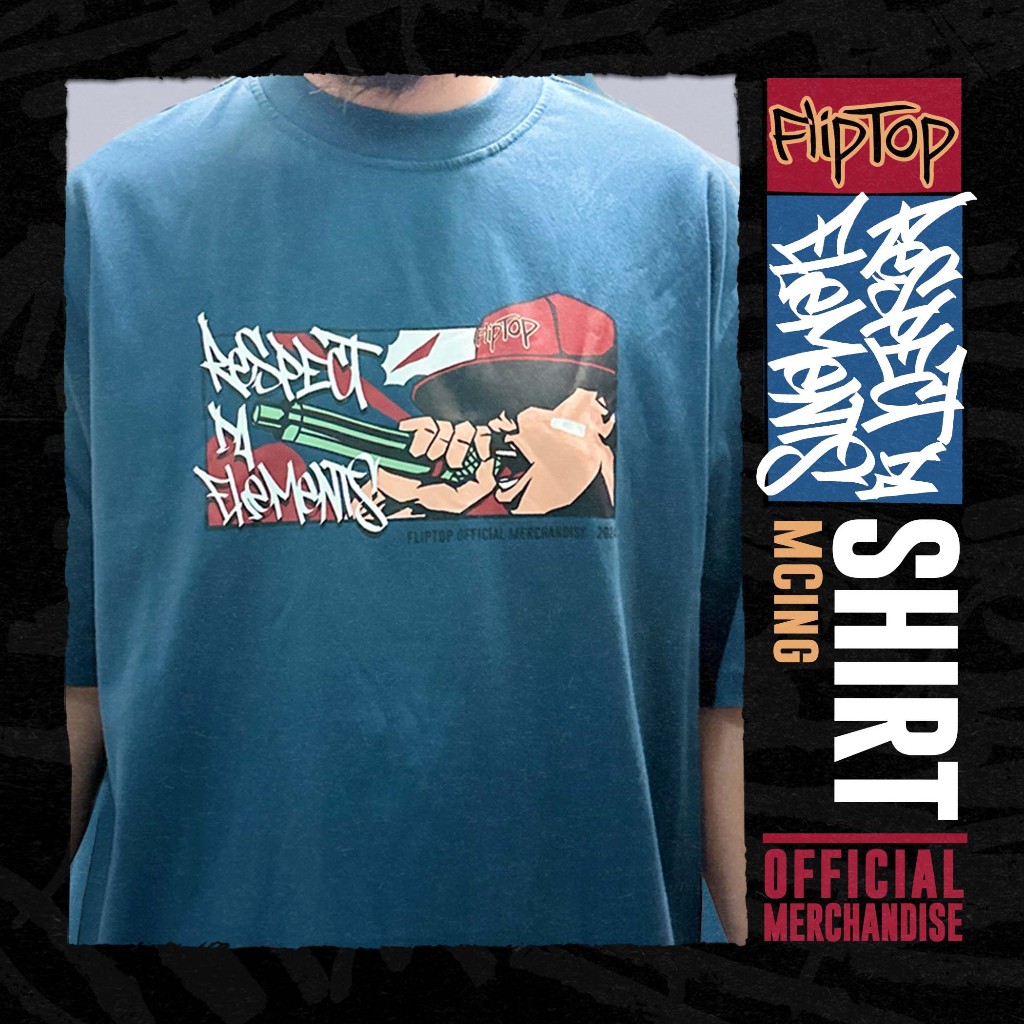 FLIPTOP RESPECT DA ELEMENTS MCING T-SHIRT | Shopee Philippines