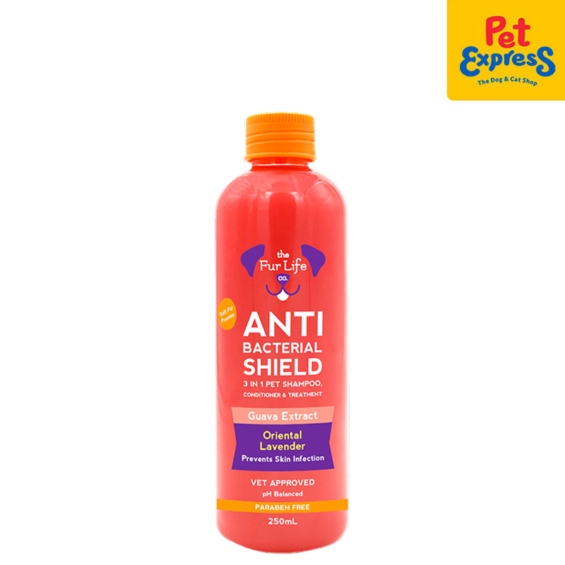 The Fur Life Anti Bacterial Shield 3-in-1 Pet Shampoo, Conditioner and ...