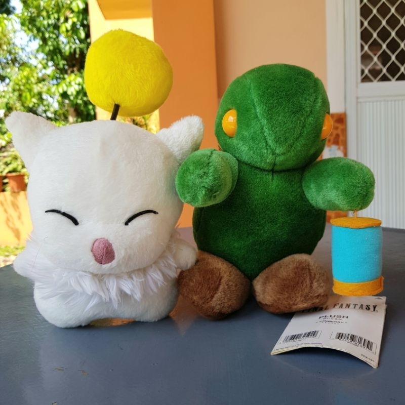 Final fantasy XIV Moogle Tonberry stuffed toy preloved | Shopee Philippines
