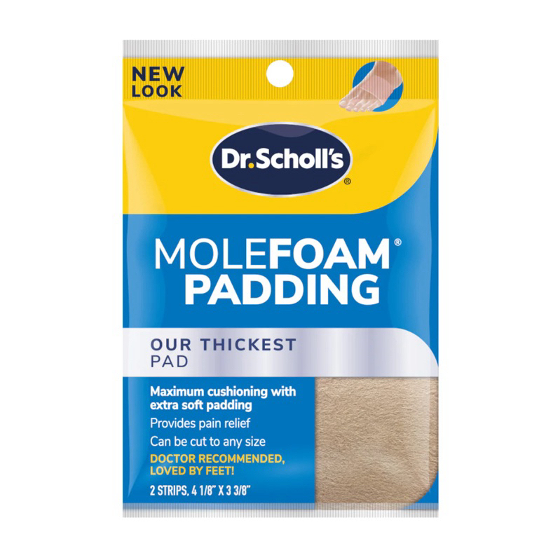 Dr Scholls moleskin plus padding soft padding | Shopee Philippines