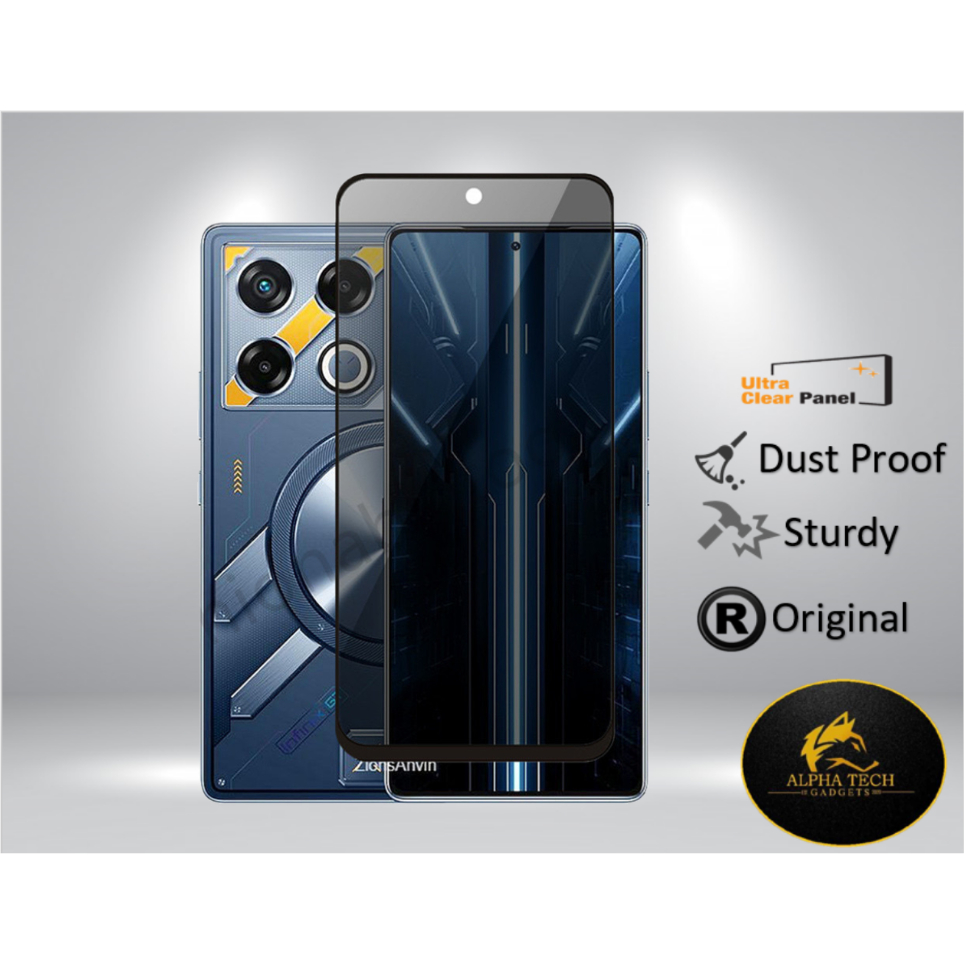 INFINIX GT 20 PRO 5G Privacy Tempered Glass Guardian Screen Protector ...