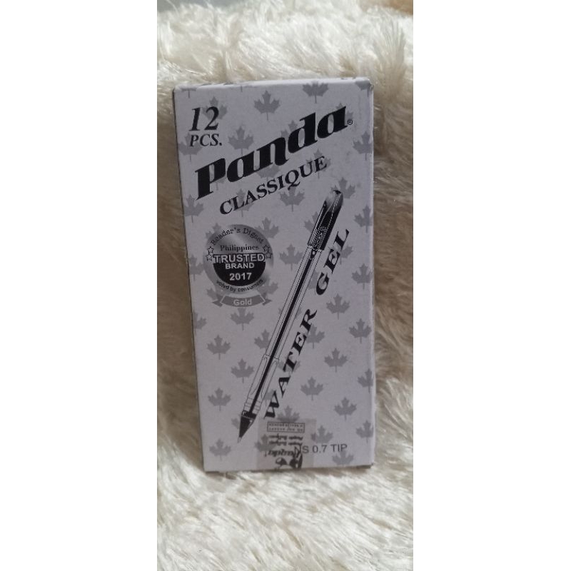 PANDA BLACK BALLPEN BOX 12PCS | Shopee Philippines