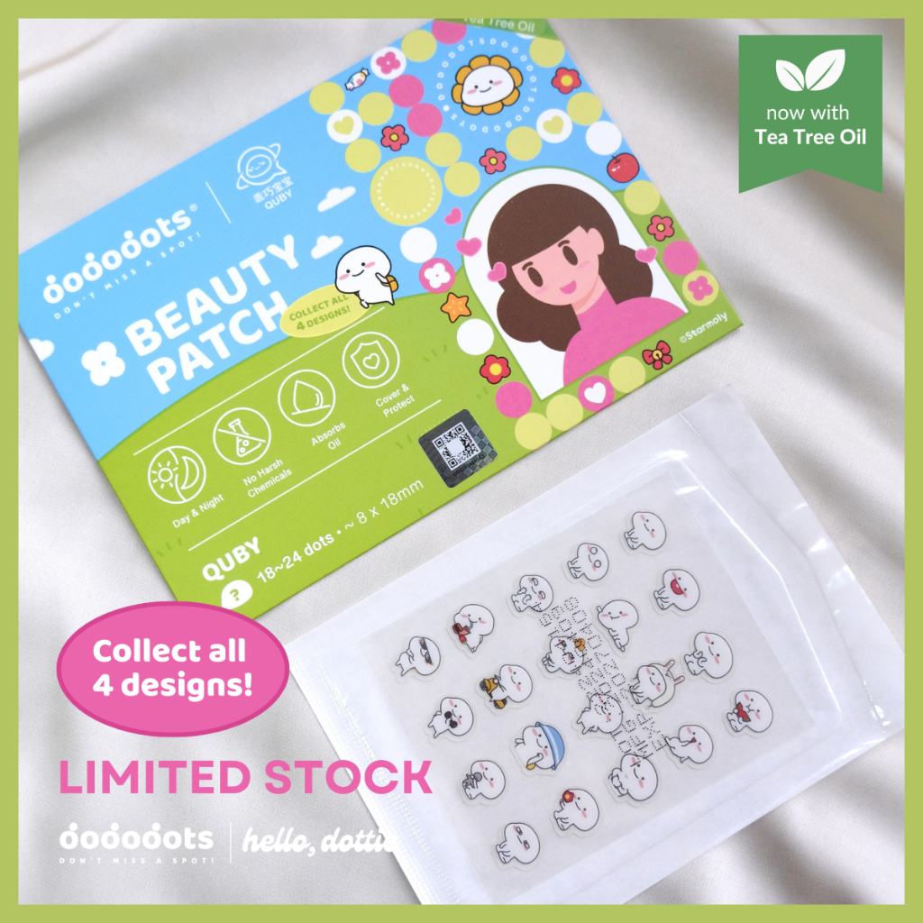 Dododots Beauty Patch | QUBY with TEA TREE OIL | 18 to 24 Patches ...