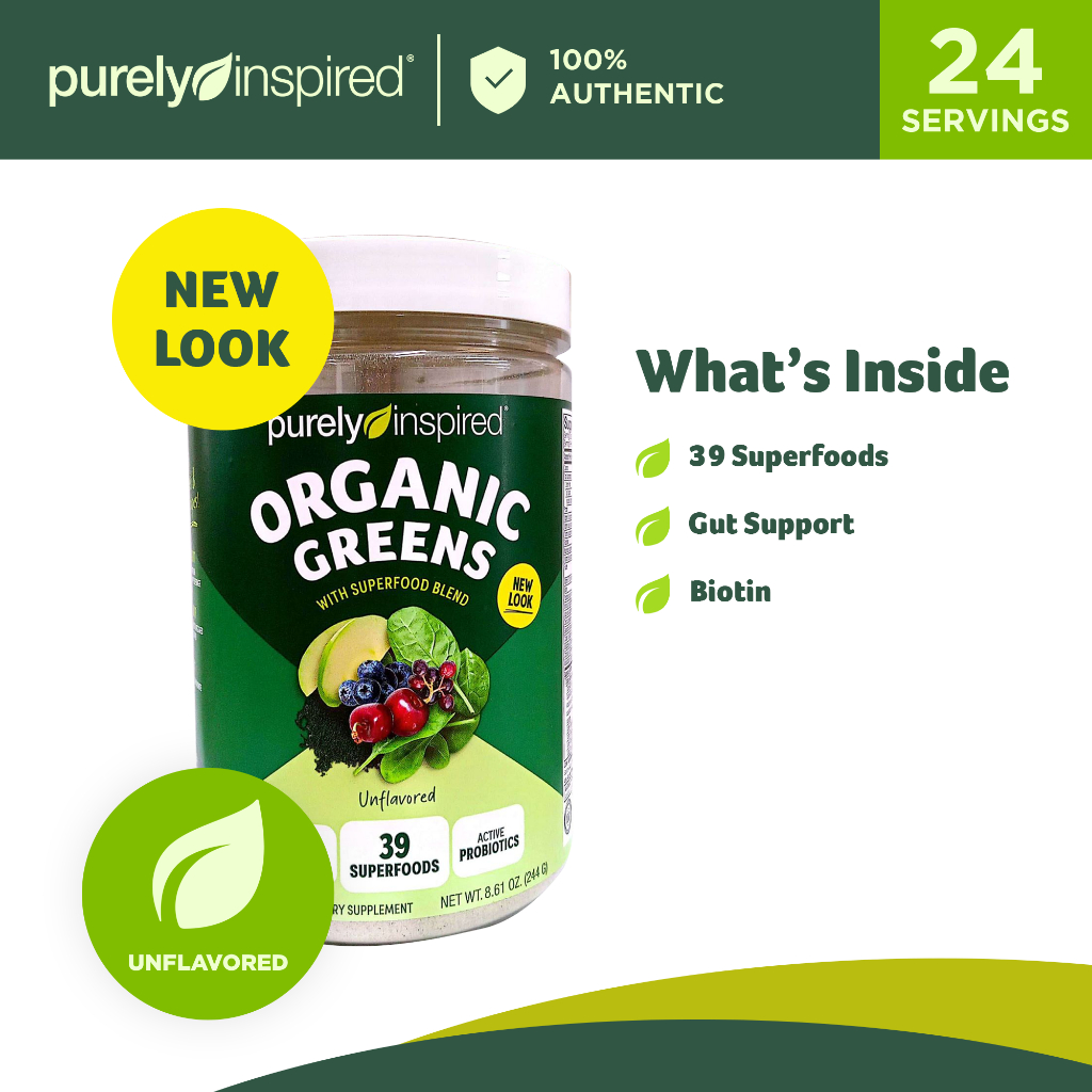 Purely Inspired Organic Greens 24 Servings | Shopee Philippines