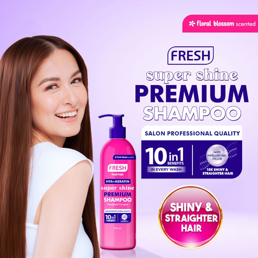 Fresh Hairlab Hya+Keratin Super Shine Premium Shampoo 220mL by Piggies ...