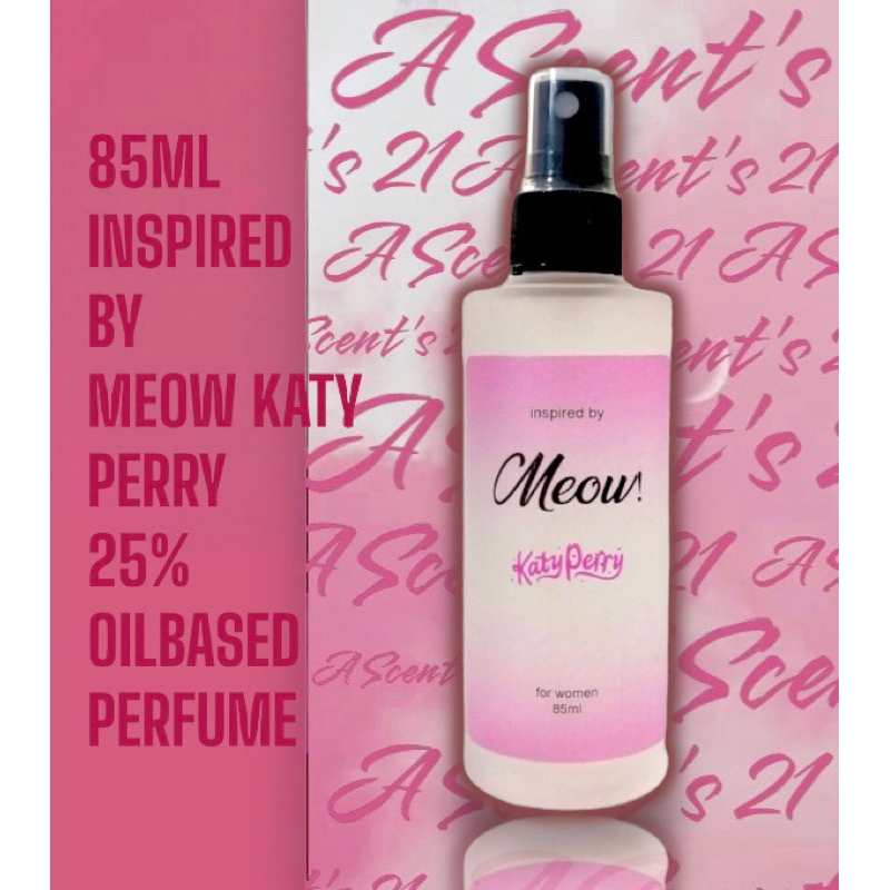 85 ml Inspired by MEOW! 25% oil based perfume | Shopee Philippines