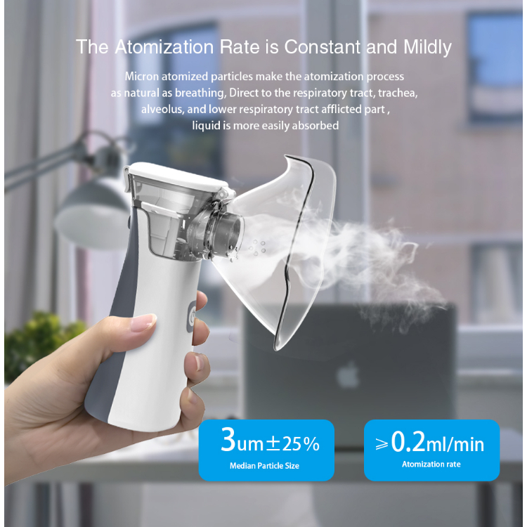 Portable Nebulizer Machine Handheld Rechargeable Nebulizer inhaler For ...