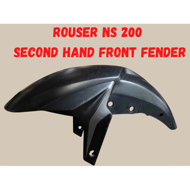 NS200 Front Fender Secondhand Genuine | Shopee Philippines