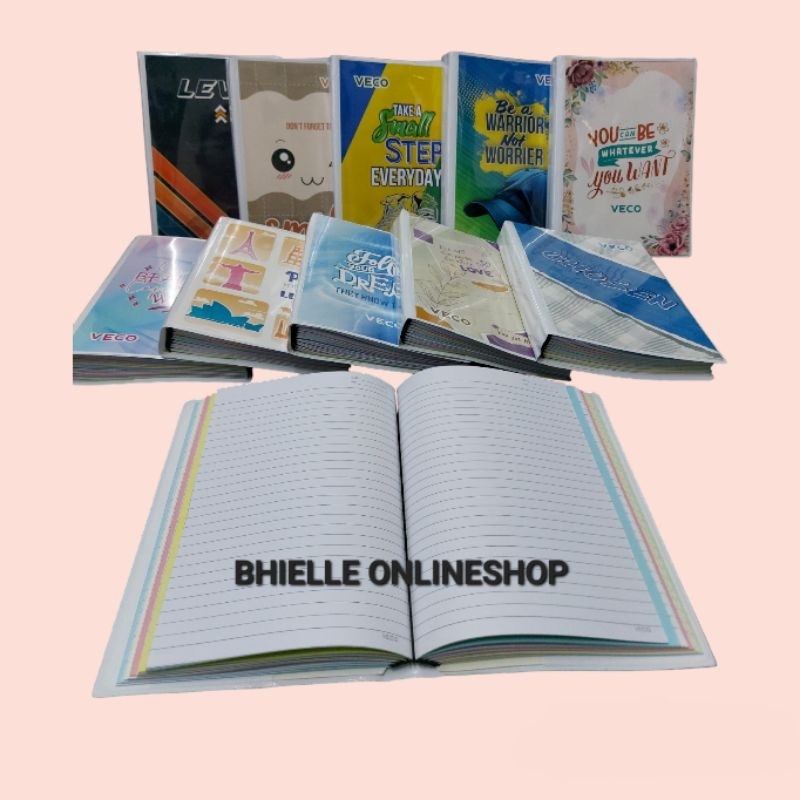 VECO binder notebook 10 division Assorted Design | Shopee Philippines