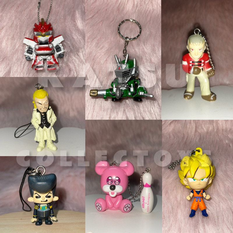 Anime Mini Figure Keychain Collectible Charms | Shopee Philippines