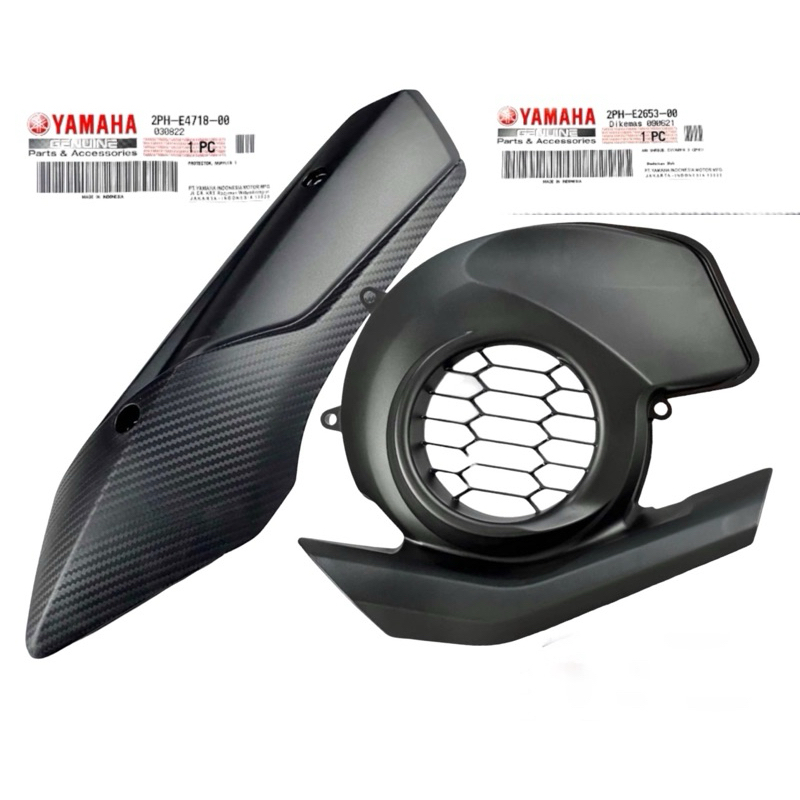 ORIGINAL FAN COVER AND HEAT GUARD FOR MIO 125, MIO SOUL i125, MIO M3 ...