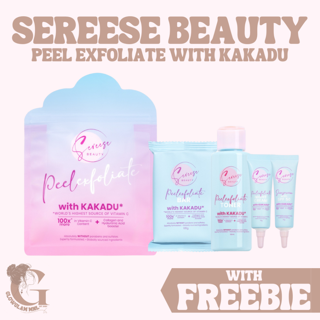 Sereese Beauty Peel Exfoliate Rejuvenating Set with Kakadu (WITH ...