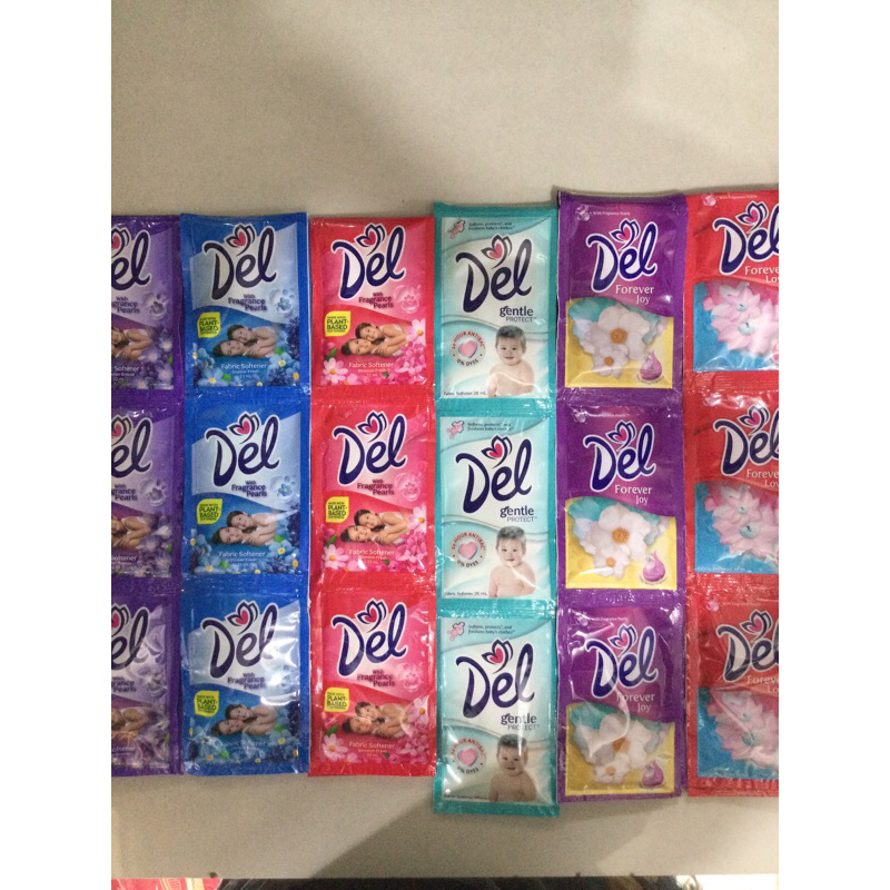 Del Fabric Softener 26ml 6pcs | Shopee Philippines