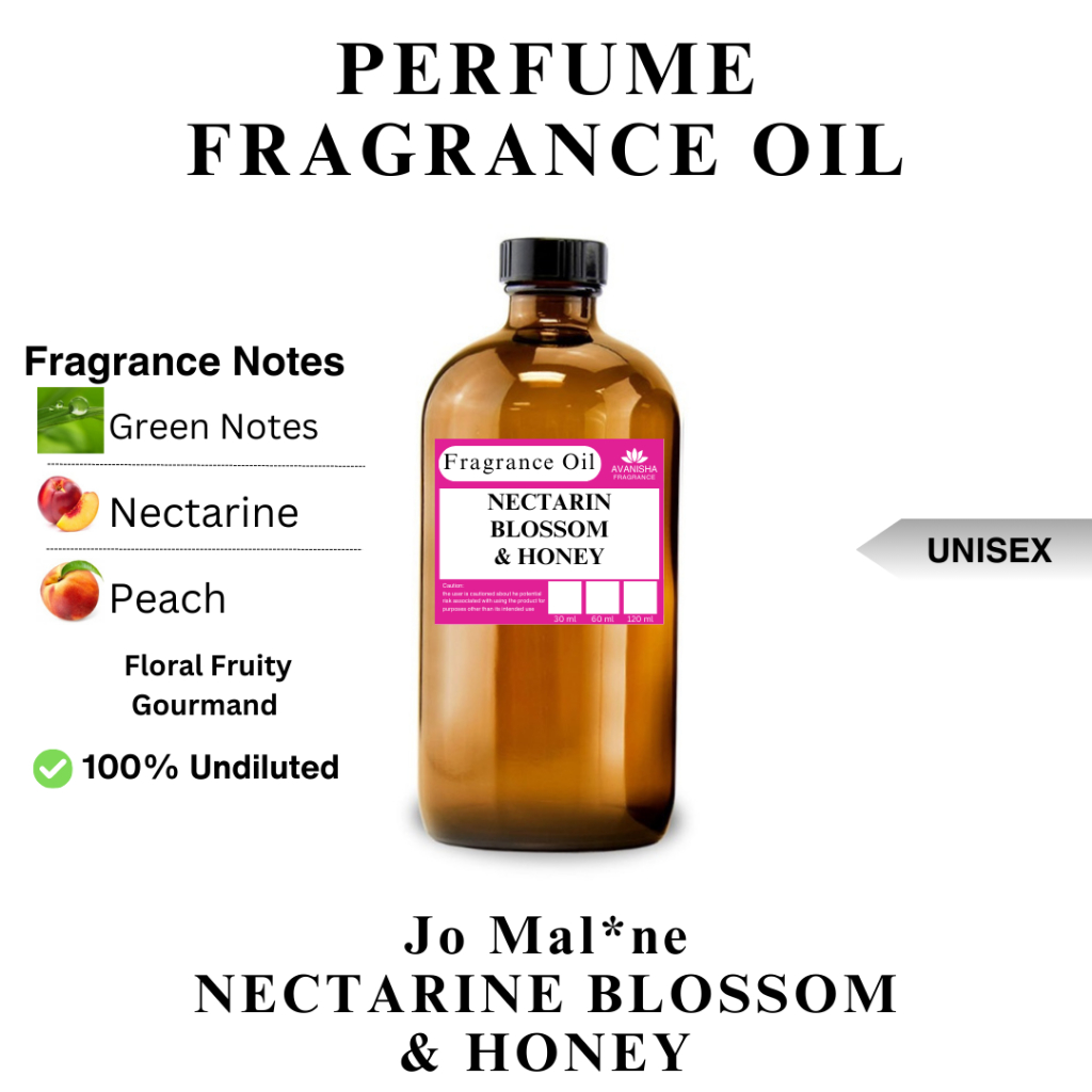Perfume Fragrance Oil: Nectarine Blossom & Honey by: Jo Mal*ne | Shopee ...