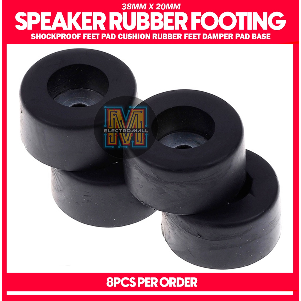 ⭐ 8PCS Speaker Rubber Feet Speaker Box Rubber Footing Speaker ...